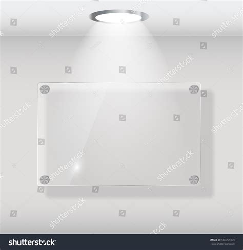 Realistic Glass Frames Vector Illustration Stock Vector Royalty Free 186956369 Shutterstock