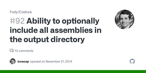 Ability To Optionally Include All Assemblies In The Output Directory