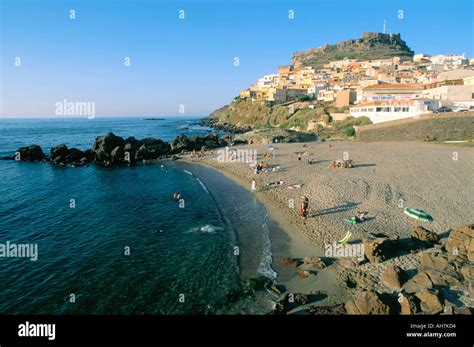 Castelsardo Sassari Province Island Of Sardinia Italy Mediterranean