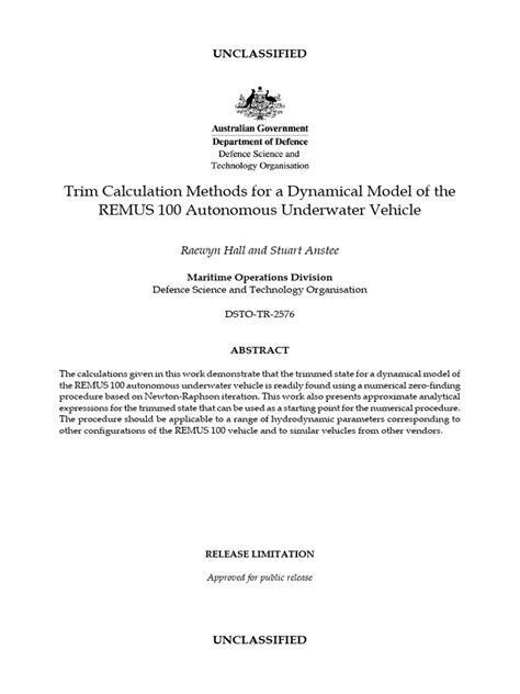Hydrodynamics Coefficient Pdf Rotation Force