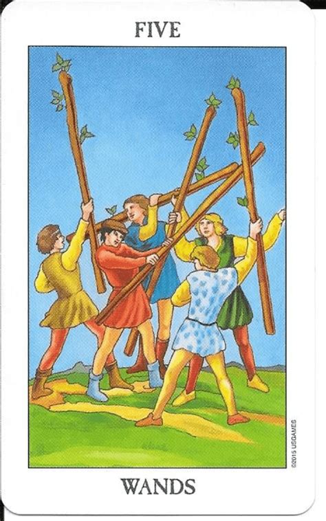 The Tarot Of Eli 2 Llc Rider Waite Smith Tarot Five
