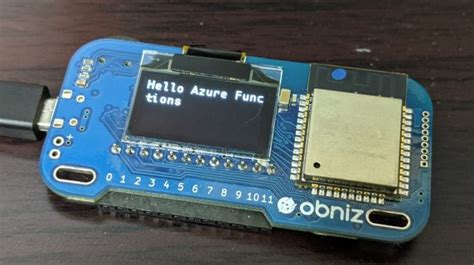 Azure Functionsからobnizを動かすメモ 1ft seabass jp MEMO