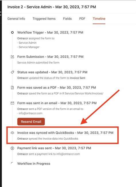 syncing invoices receivable from ontraccr to qbo ontraccr help center