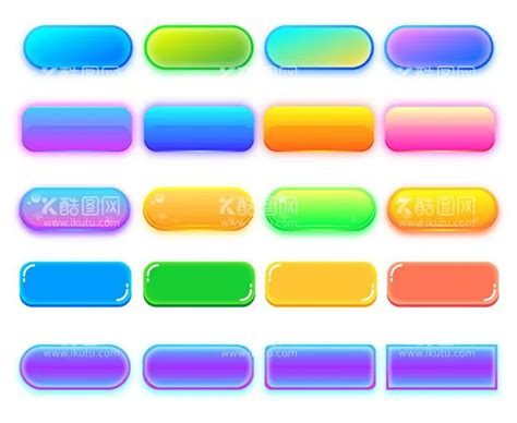 按钮 源文件下载【酷图网】网页界面元素 Button按钮 进度条 Web网页 Ui界面设计 手机页面 播放器ui 软件界面 客户端 页面 网页 图标网页模板 手机界面 移动界面设计 商务