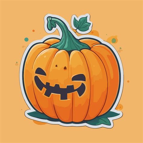Premium Vector Pumpkin Cartoon Vector