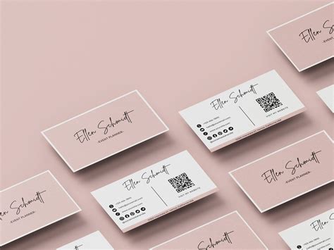 Canva Template Editable Design QR Code Instant Download Etsy