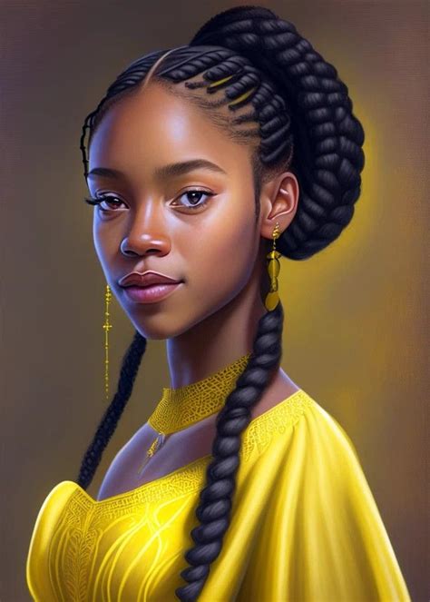 Black Art Coutour Melanin Queen Fairies Elves Cute Anime Profile