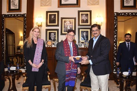 Us Ambassador Donald Blome Joins Aman 23 Naval Exercises To Demonstrate