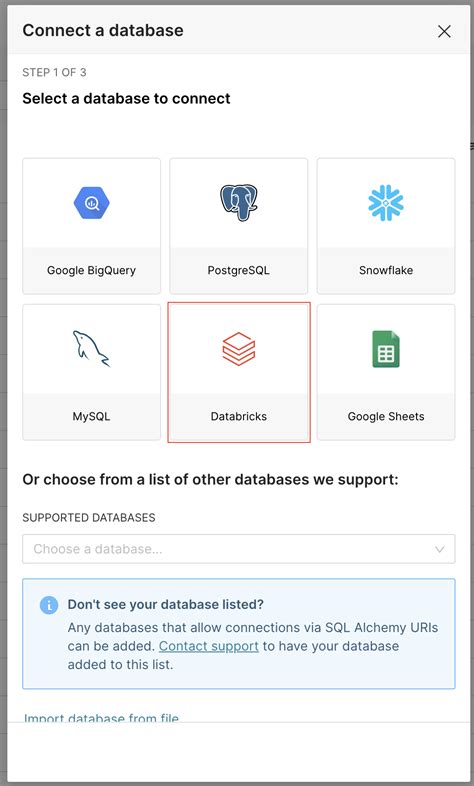 How To Connect A Databricks Database To Preset
