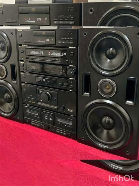 Panasonic Su Dn7 Stereo Integrated Amplifier And Panasonic Sb Dn7