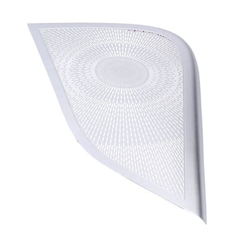 Garosa Couverture De Haut Parleur De Voiture Remplacement En Acier Inoxydable De Couverture De