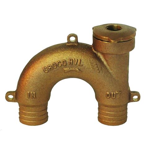 Groco Bronze Vented Loop 1 12 Hose