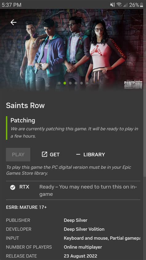 Has Anyone Know Why This Game Is Patching I Played It Last Night