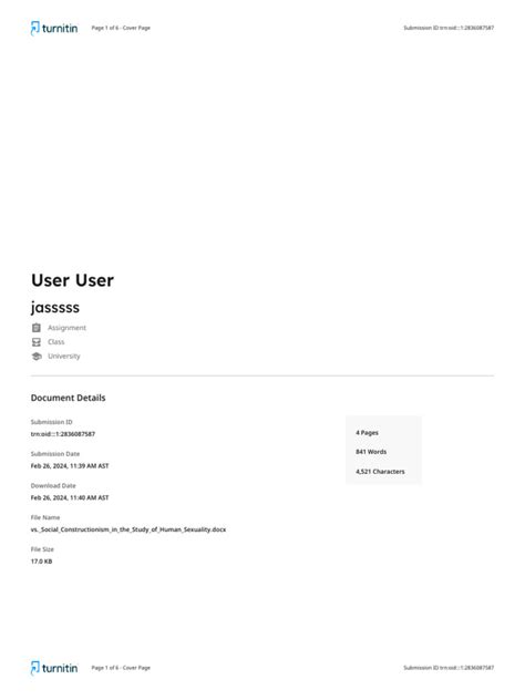 Vs Social Constructionism In The Study Of Human Sexuality Pdf