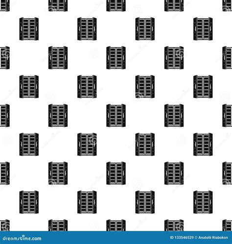 Open Fridge Pattern Seamless Vector Stock Vector Illustration Of Home