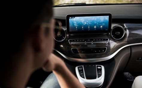 Mercedes Benz Updates The Infotainment System In The V Class