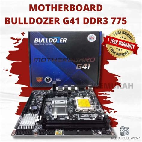 Promo Motherboard Bulldozer G41 Ddr3 Socket 775 Mainboard Bulldozer G41 Diskon 11 Di Seller
