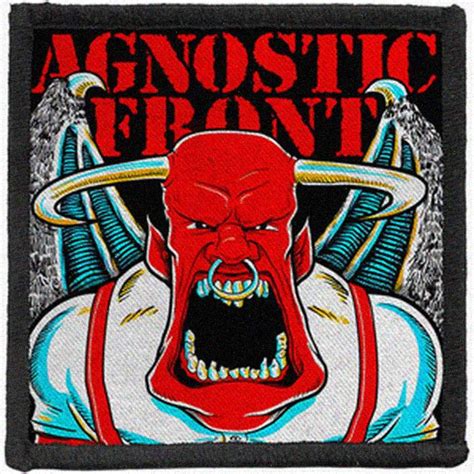 Agnostic Front High Quality Printed Patches Free Shipping - Etsy