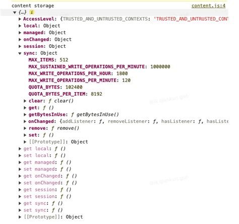Chrome Storage Api 解析 Chrome 浏览器插件