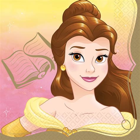 Princess Belle Lunch Napkins 16 Pk Canadian Tire