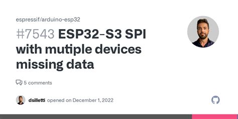 Esp S Spi With Mutiple Devices Missing Data Issue