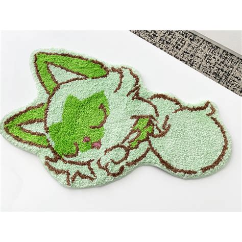【現貨】日版 寶可夢中心 限定 喵！喵喵！新葉喵！ 貓之日 新葉喵 地墊 蝦皮購物