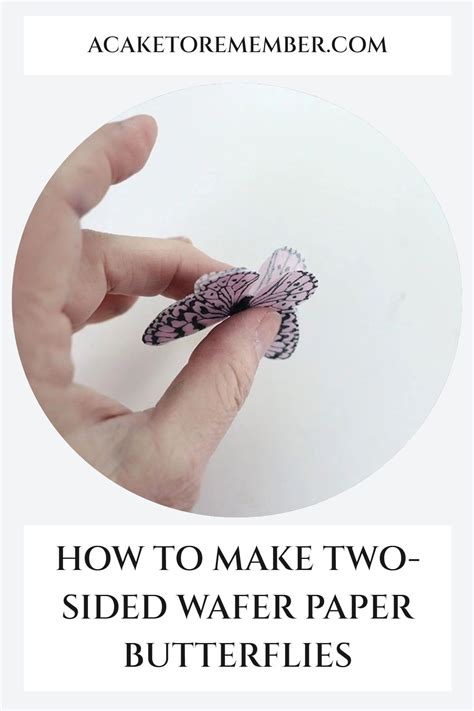How To Make Wafer Paper Wings At Rory Finley Blog