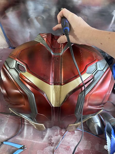 3d Printed Iron Man Suit 6 Steps Instructables