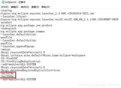 调整eclipse、springtoolsuite4编辑器的内存大小以及显示 springtoolsuite4 内存配置 csdn博客