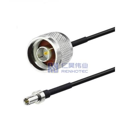 N Male To Ts9 Male Rf Cable Assembly With 50ohm Rg174 Cable Renhotec