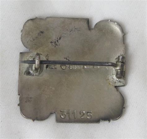 Dragoon Militaria Pre War Finnish Lotta Sv Rd Membership Brooch