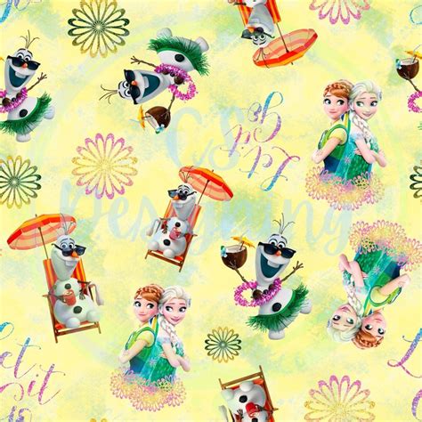 Frozen Digital Paper Elsa Elsa Seamless Pattern Seamless Pattern Magic Kingdom Seamless Frozen