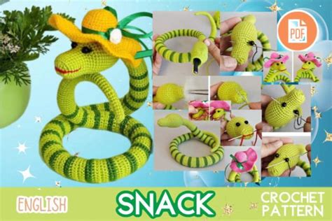 Crochet Snack Pattern Pdf Amigurumi Graphic By Ольга Лабутина