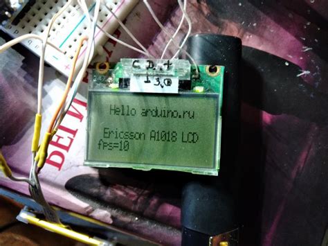 Arduino Uno Ericsson T28 Lcd Аппаратная платформа Arduino