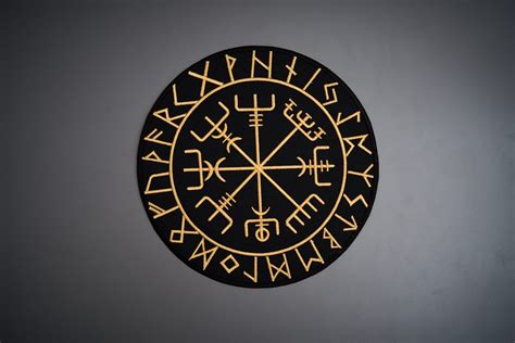 Viking Compass Back Patch Makemypatch