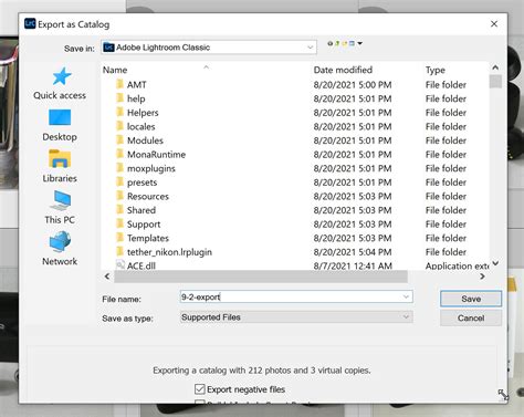 Bug In Lr Export To Catalog Screen Adobe Community 12359216