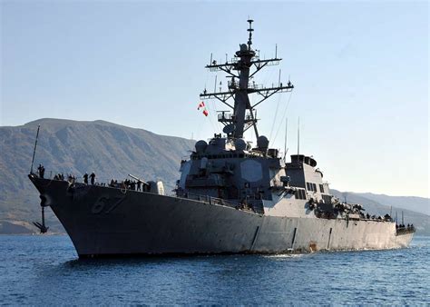 The Guided Missile Destroyer Uss Cole Ddg 67 Arrives Picryl