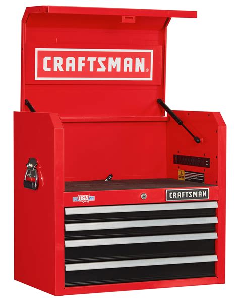 Craftsman 35547 4 Drawer Portable Tool Chest Red At Milla Levi Blog