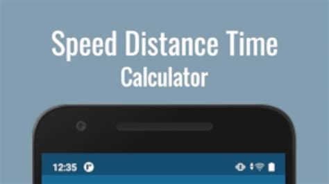 Speed Distance Time Calculator Amazon In Appstore For Android
