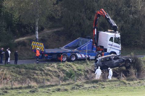 Cops Probed As Driver Dies After Car Left Road And Caught Fire
