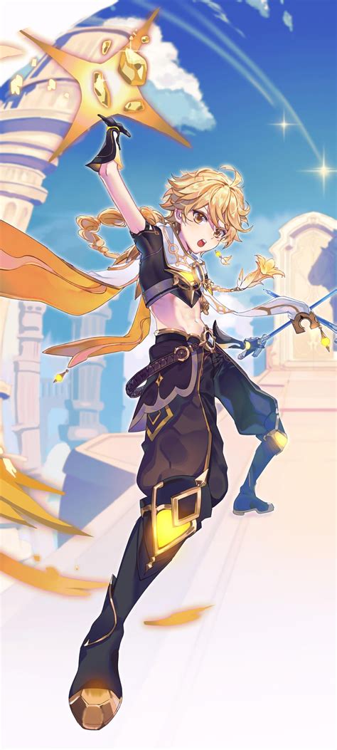 Day Three Of Aether And Yoimiya Art Until I Finish Building Yoimiya