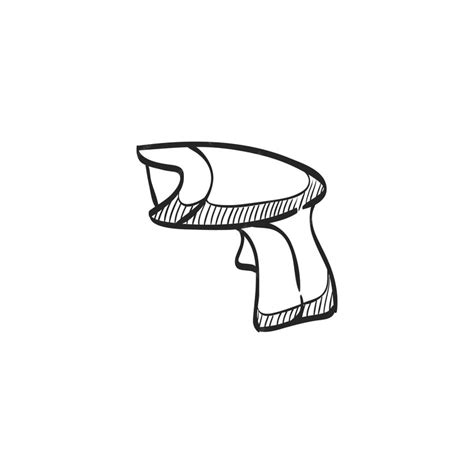 Premium Vector Hand Drawn Sketch Icon Barcode Reader