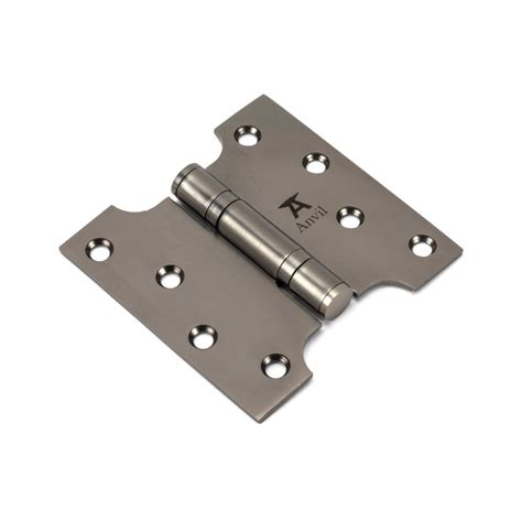 Aged Bronze 4 X 2 X 4 Parliament Hinge Pair Ss From The Anvil