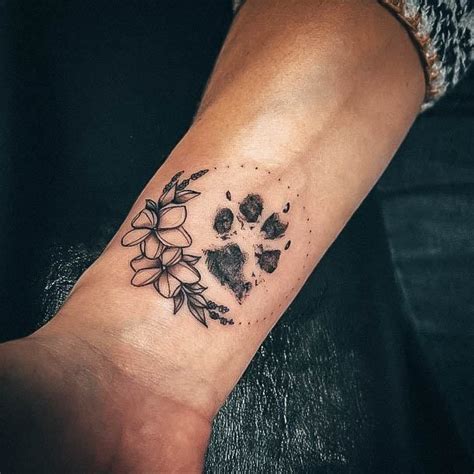 30 Paw Print Tattoos Ideas Designs Pictures Artofit