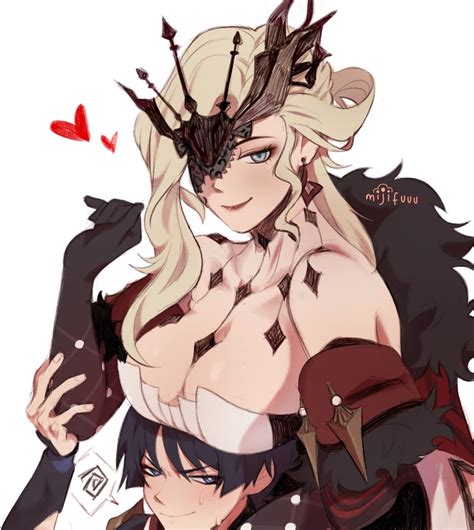 Scaramouche And Signora Genshin Impact Drawn By Supremecatlord Danbooru