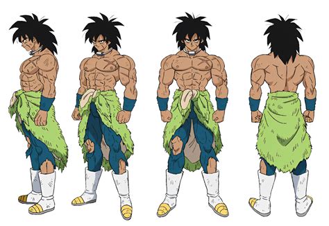 Broly Character Sheet Personajes De Dragon Ball Personajes De Goku Diseño De Personajes