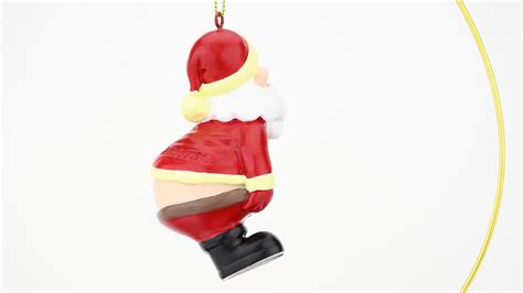 Mooning Santa Claus™ Christmas Ornament