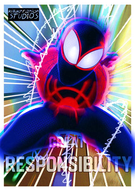 Spider Verse Fan Art Spider Man Miles By Kerrithjohnson On Deviantart