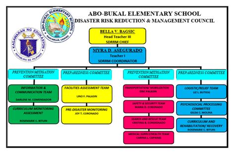 Drrm Organizational Chart Pdf