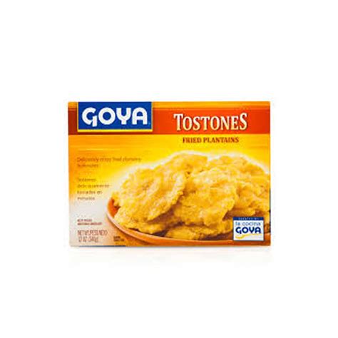 Goya Tostones Congelados Frozen Fried Plantain Snack Unimarket
